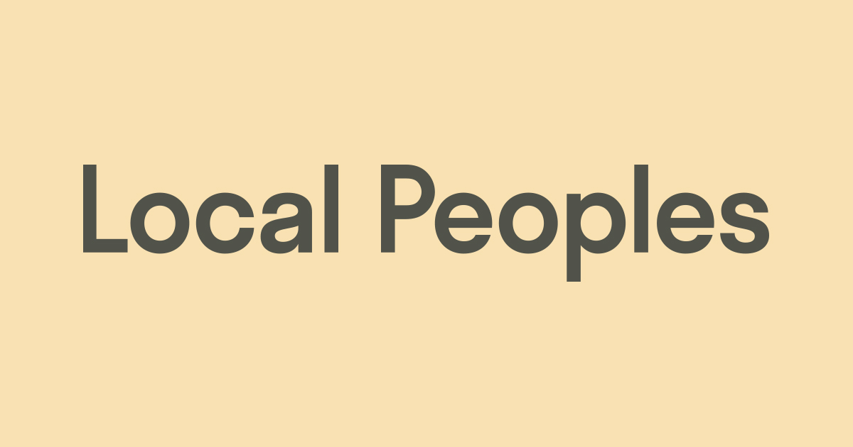 Local Peoples – Transitions Film Festival